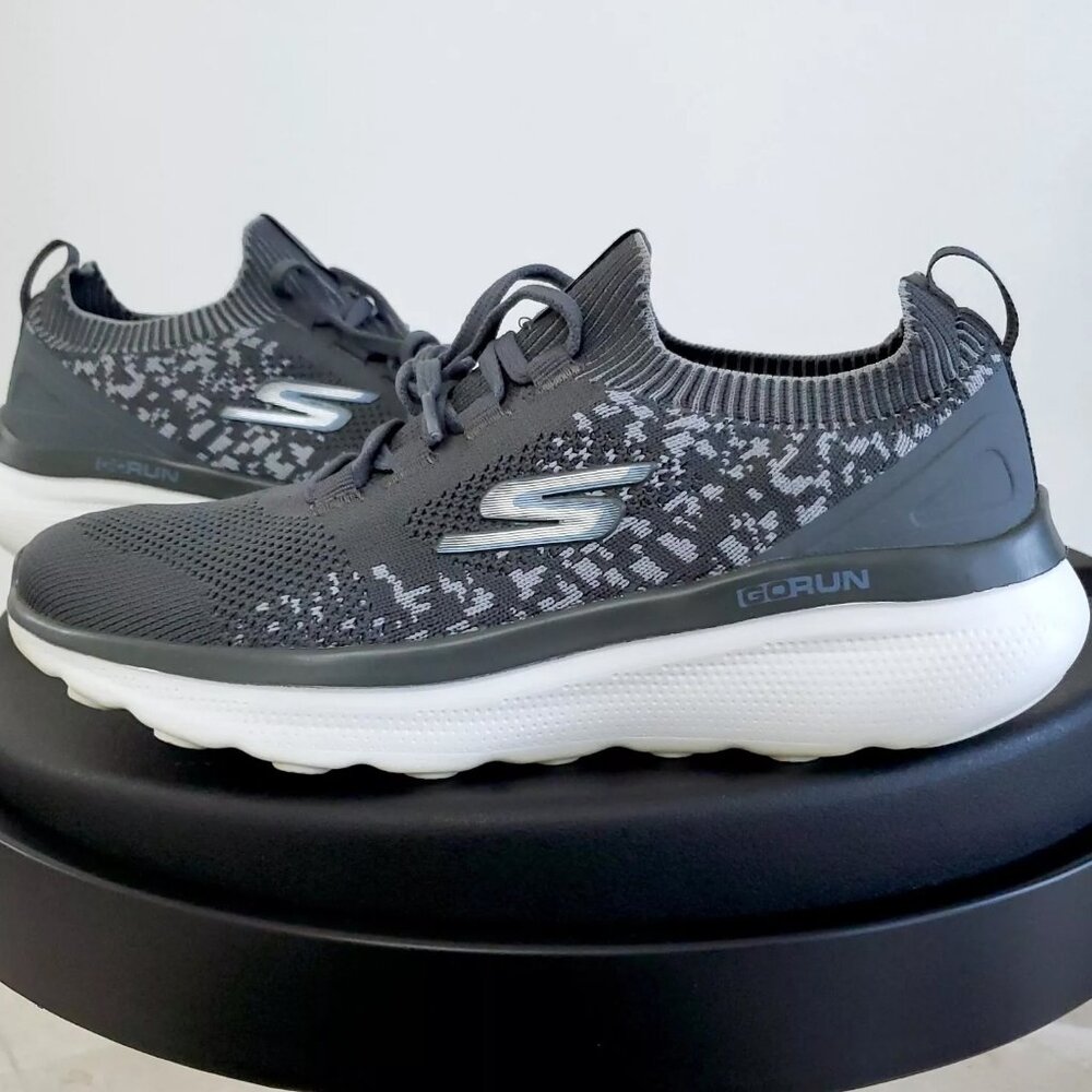 Skechers Women's Go Run Motion Slip On Charcoal Runni… - Gem